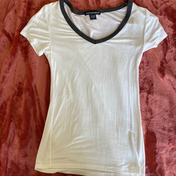 Tops | Basic Thin White Tee | Poshmark